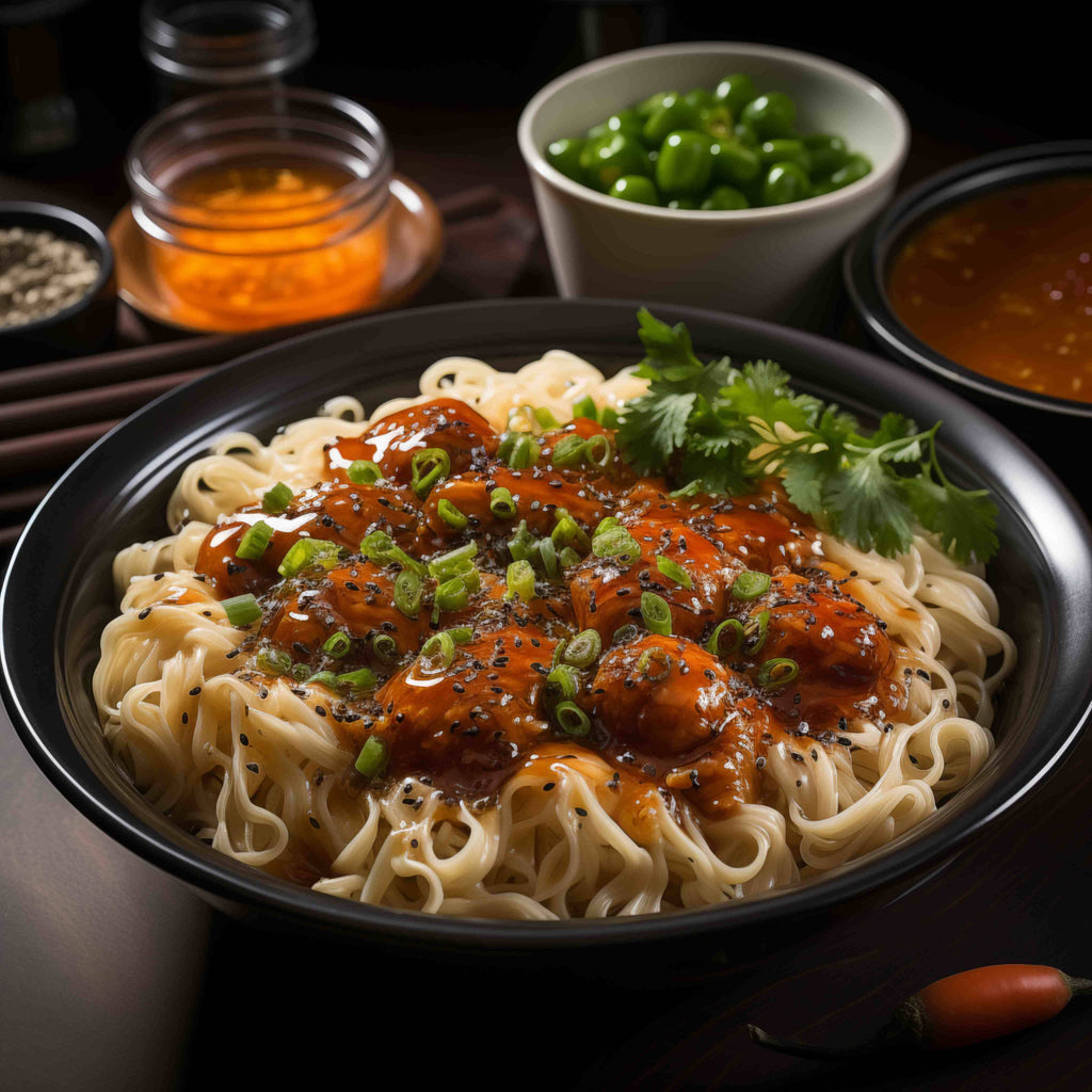 Spicy Fusion Chicken Noodle Soup with Mad Dog 357 Hot Sauce | hot sauce ...