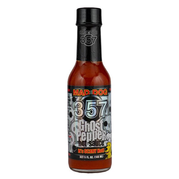 Mad Dog 357 Ghost Pepper Hot Sauce 1-5oz | Hot Pepper Extracts | Hot ...