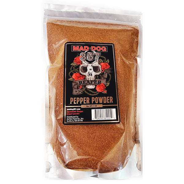 Mad Dog 357 US Grown Carolina Reaper Pepper Powder - 1 lb - 1,383,000 ...